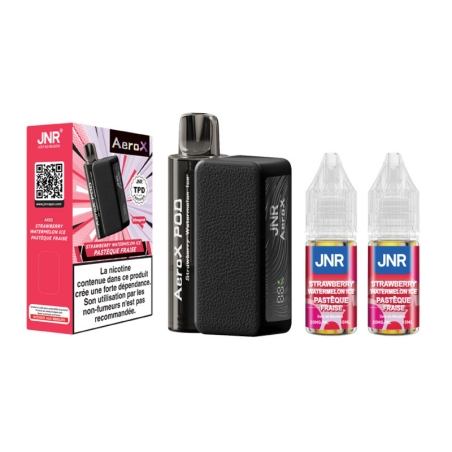 Puff JNR 32K AeroX Strawberry Watermelon Ice pas chère | Le Vapoteur ...