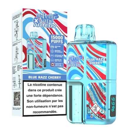 Puff Blue Razz Cherry Ma Petite Vape x Artery | Le Vapoteur Discount