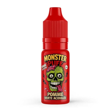 E-liquide Pomme Verte Acidulée 10 ml - Monster Puff pas cher | Le ...