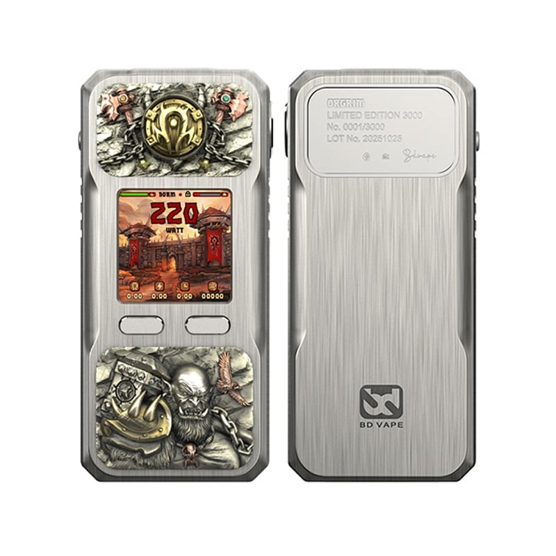 Mod Box Rayden 220 Orgrim BD Vape | Le Vapoteur Discount