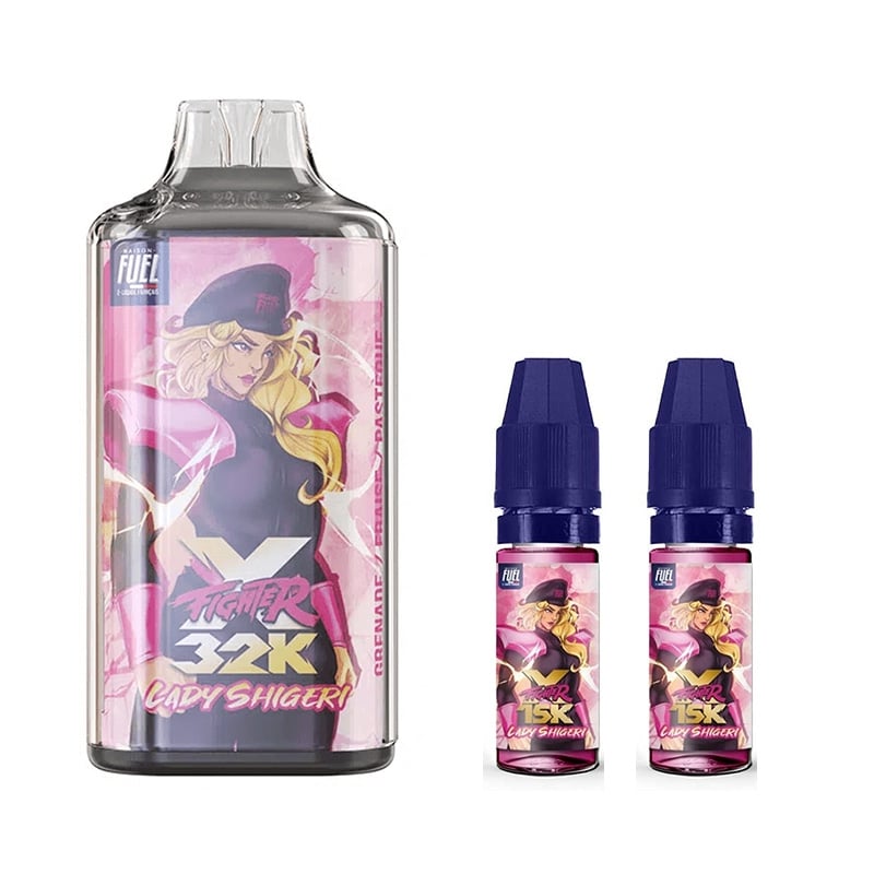 Puff Fighter X 32K Lady Shigeri Fighter Fuel | Le Vapoteur Discount