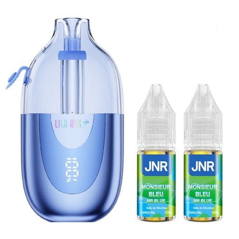 Puff JNR Lila Kiss + 46K Lady Killa cheap | Le Vapoteur Discount