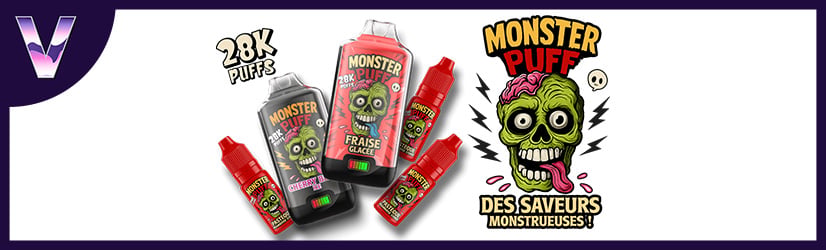 Monster Puff 28K Mr Blue cheap | Le Vapoteur Discount