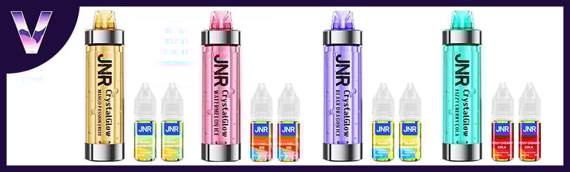 Puff JNR Crystal Glow 33K Mixed Berries | Le Vapoteur Discount